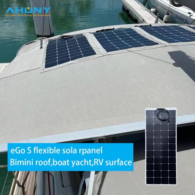 پانل خورشیدی انعطاف پذیر شفاف 160 وات با سلول SunPower Maxeon Gen III